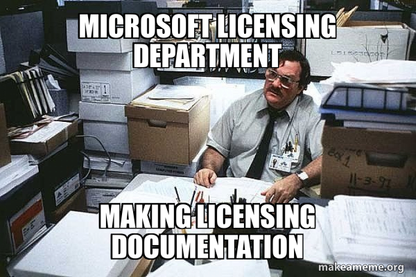 Licences | Bye Bye Prof